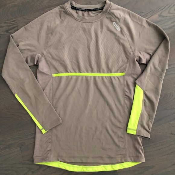 Hind | Shirts | New Hind Ls Running Tshirt Hiviz Accents Reflective ...
